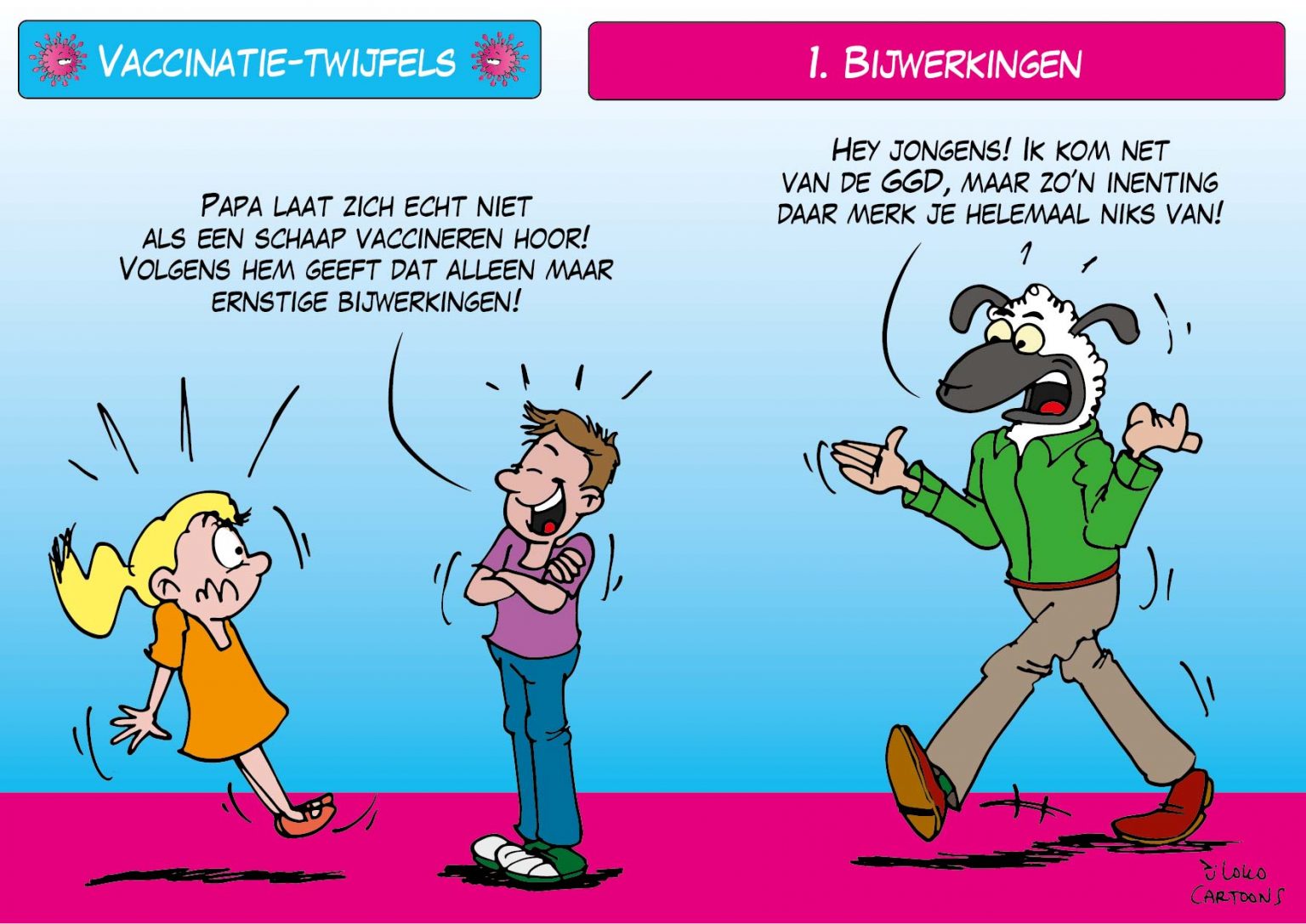Coronavaccin - Loko Cartoons