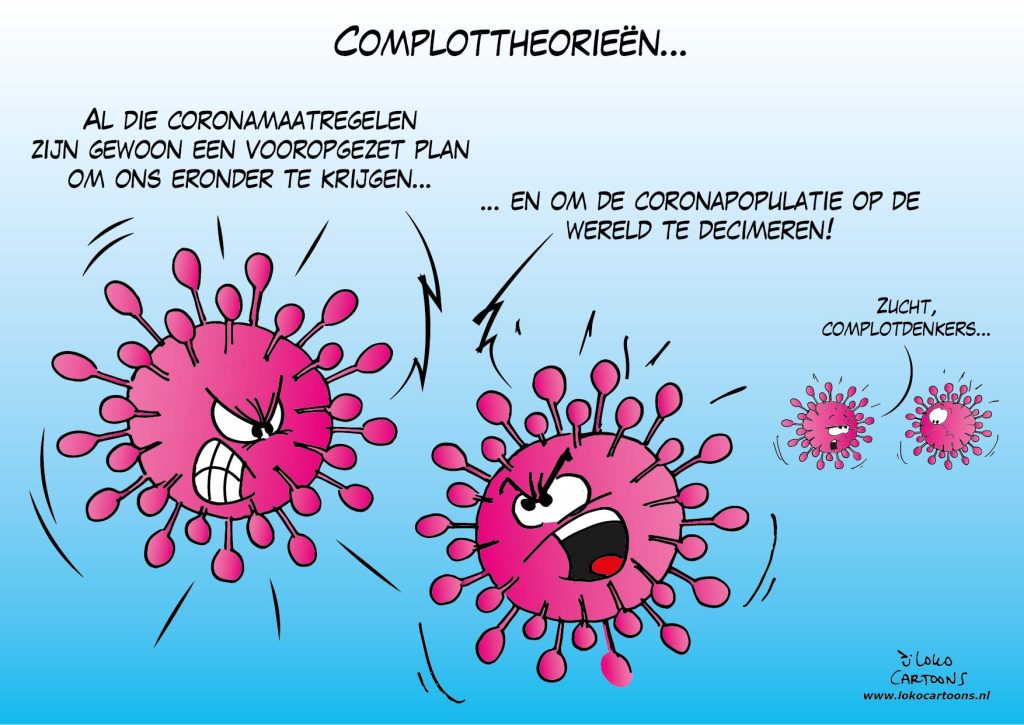 Complottheorieën... - Loko Cartoons