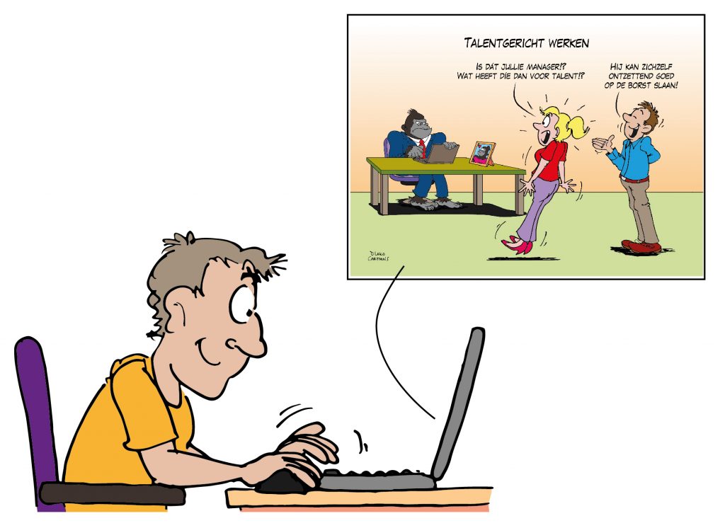Cartoon laten maken voor nieuwsbrief, boek,magazine - Loko Cartoons