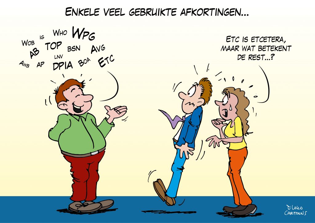 Cartoon 01 - Enkele veel gebruikte afkortingen_Tekengebied 1 - Loko ...