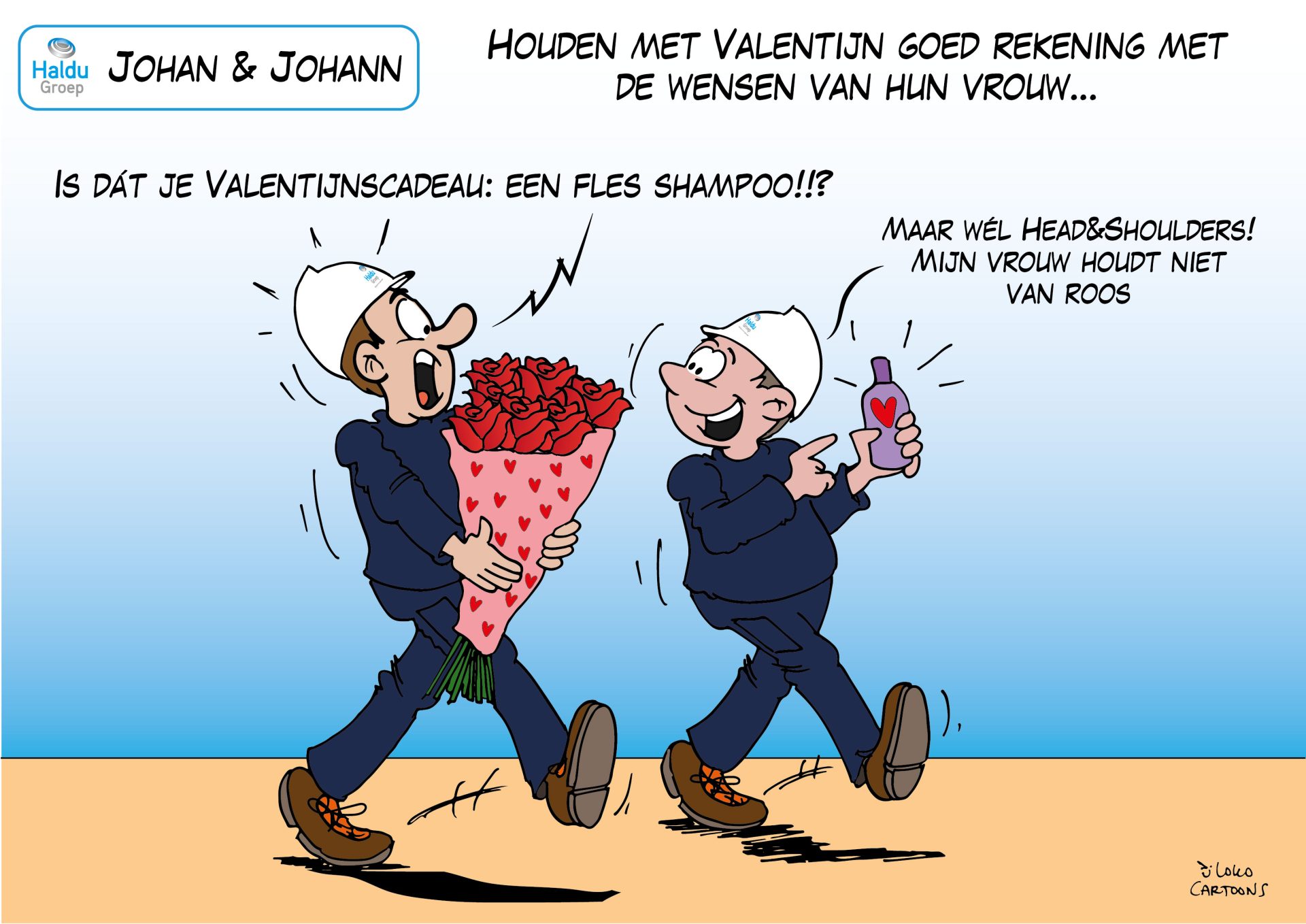 Cartoon 08 - Houden met Valentijn goed rekening met de wensen van hun ...