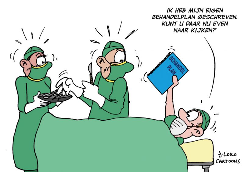 Strategiegroep Ziekenhuis - Loko Cartoons