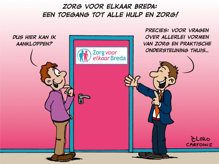 Cartoons Zorg voor Elkaar Breda - Loko Cartoons