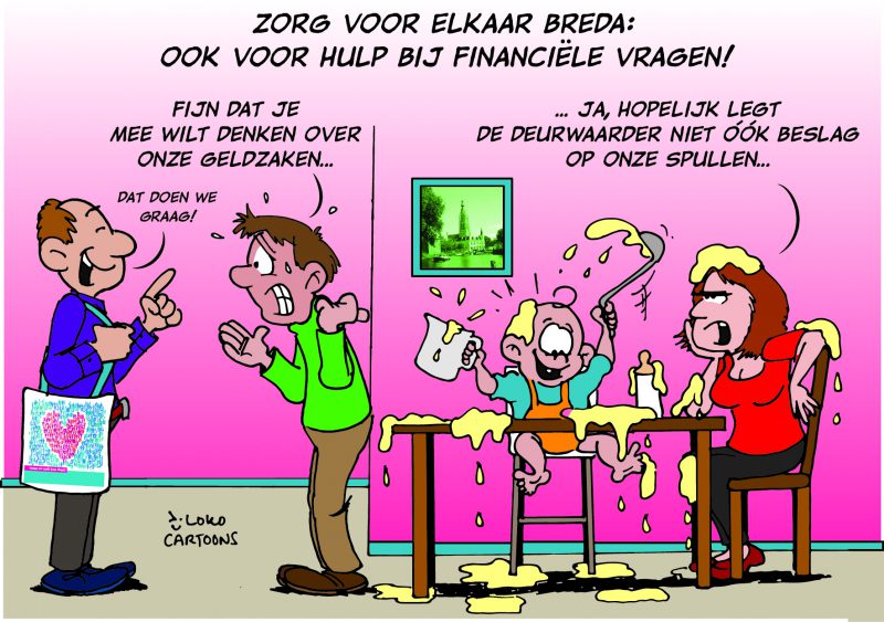 Cartoons Zorg voor Elkaar Breda - Loko Cartoons