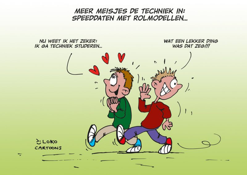 NVON-conferentie Techniek - Loko Cartoons