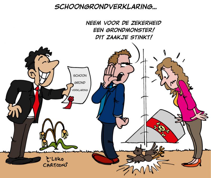 Cartoons "Bouwen van een eigen huis" - Loko Cartoons
