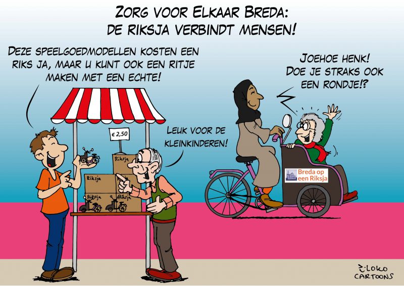 Cartoons Zorg voor Elkaar Breda - Loko Cartoons