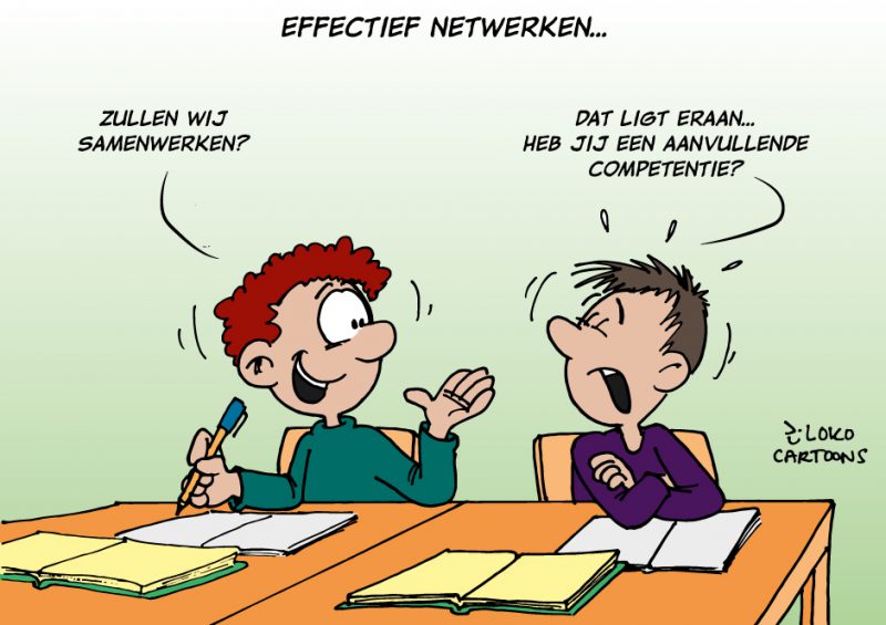 Cartoon-6-Samenwerken - Loko Cartoons