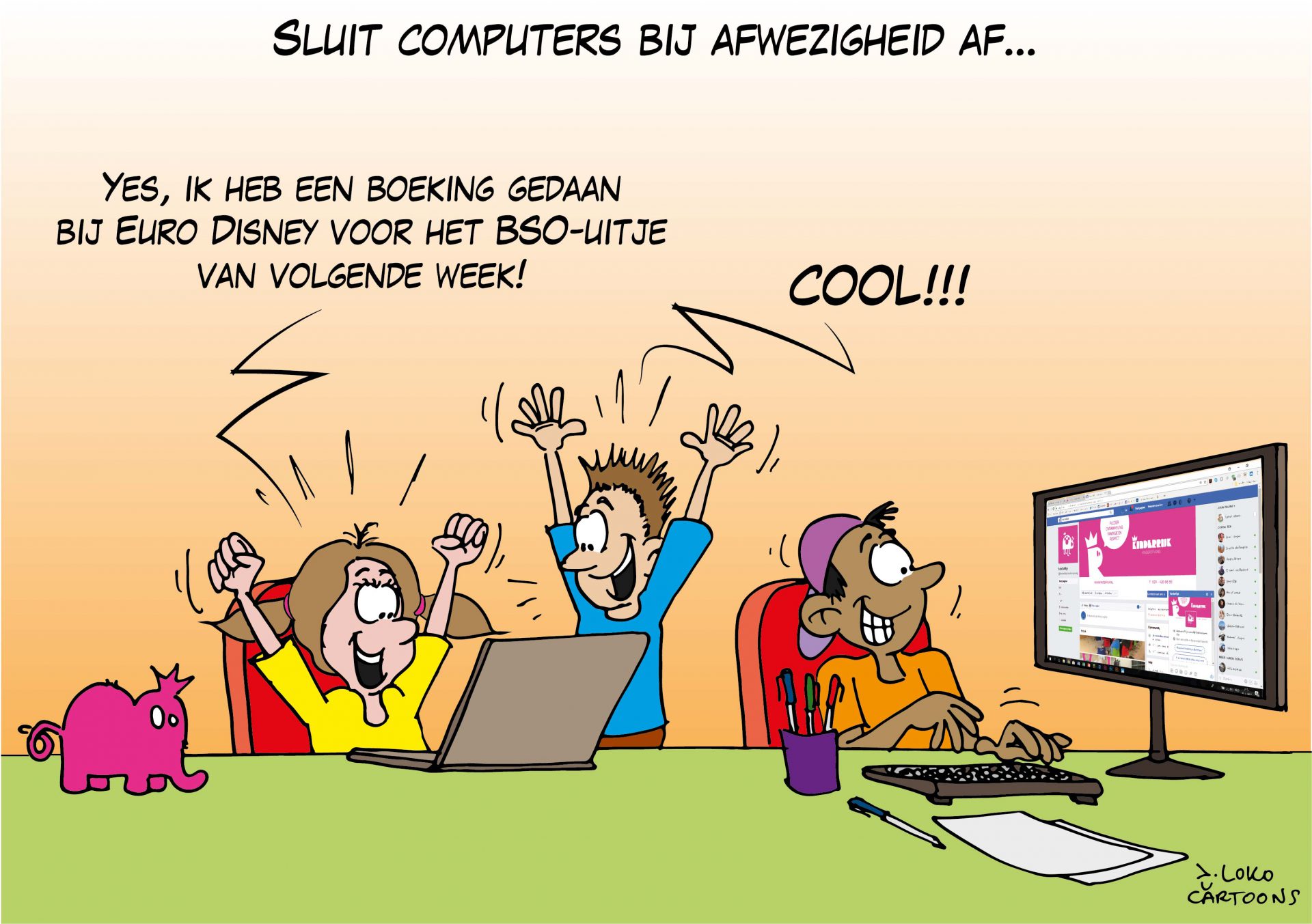AVG cartoons KinderRijk - Loko Cartoons