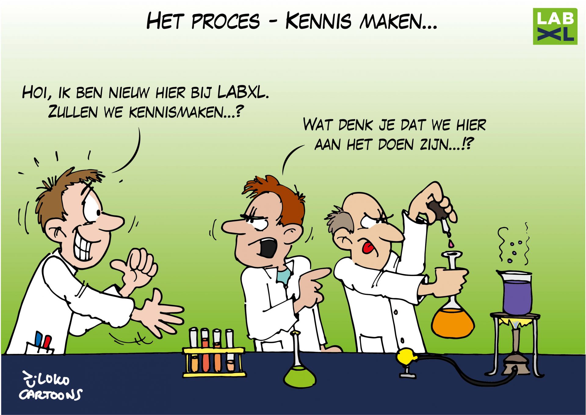 Bijeenkomst LAB-XL - Loko Cartoons