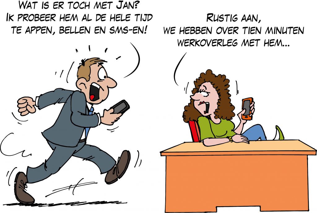Illustraties boek GO-organisatie - Loko Cartoons