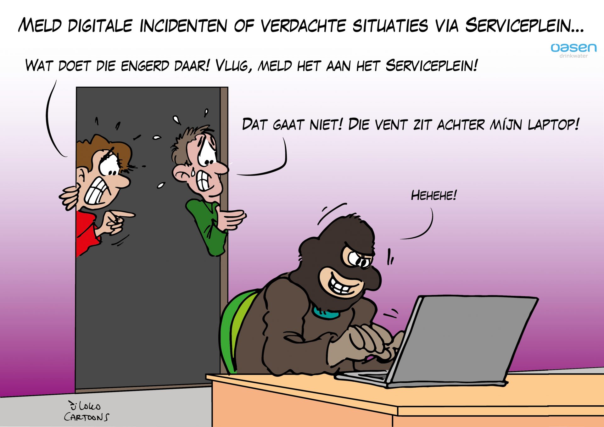 Cartoons privacy en AVG - Loko Cartoons
