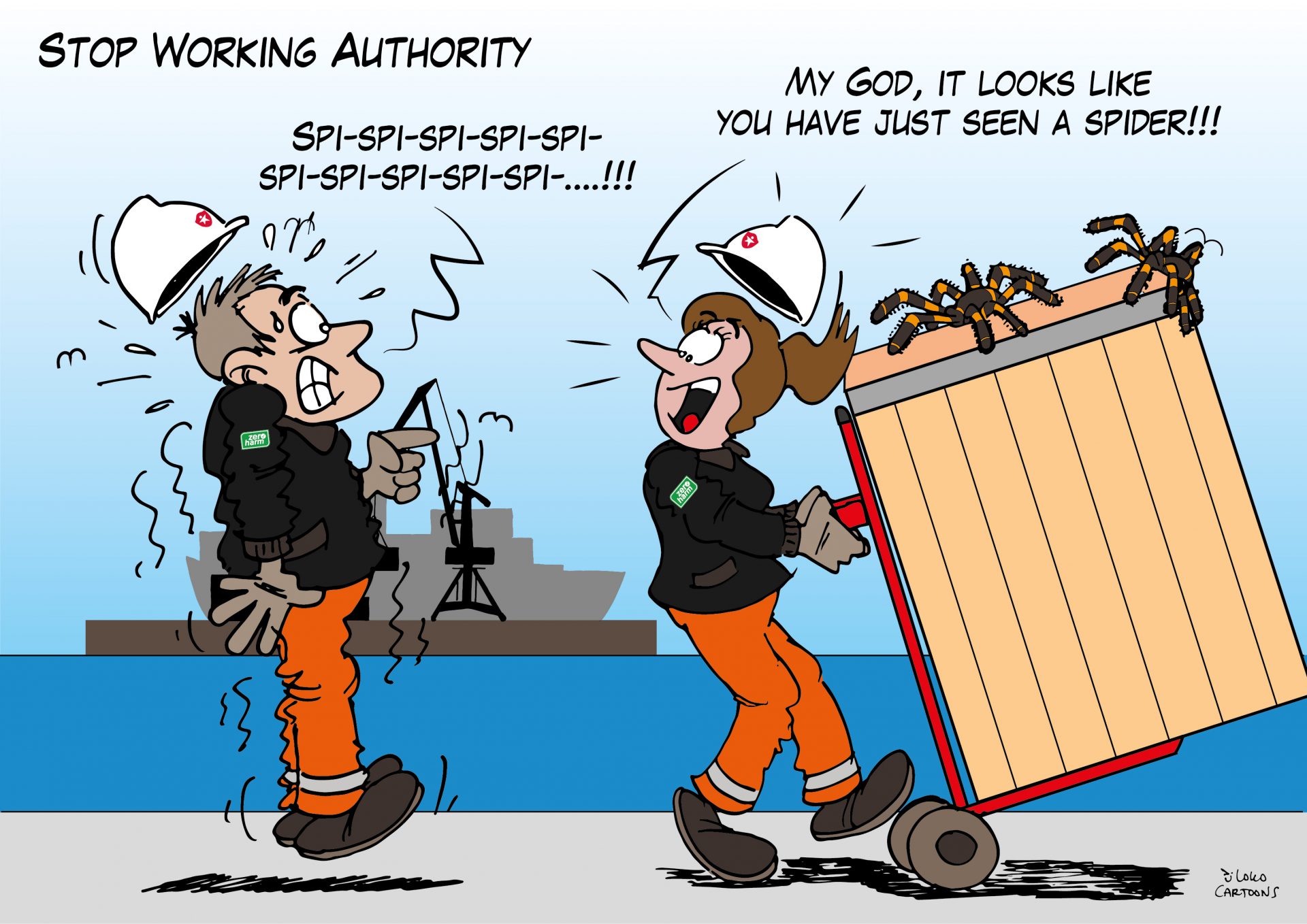 Atlas Professionals - Zero Harm Project - Loko Cartoons